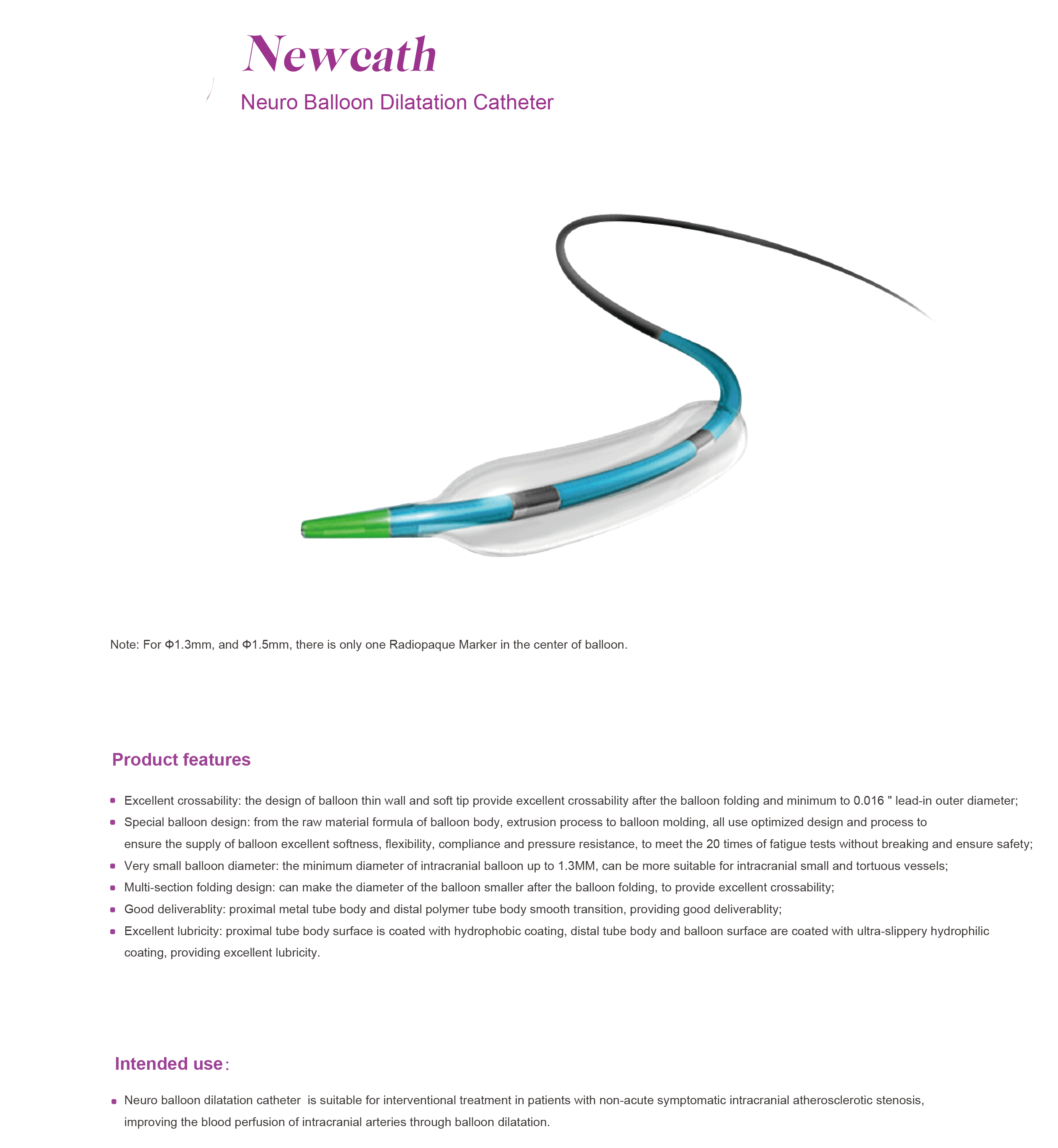 Intervention Catheter & Interventional Catheter Manufacturer - Shunmei